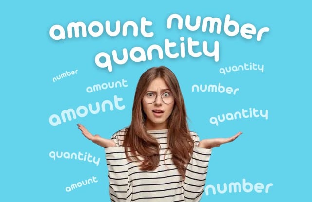 Чем отличается Amount, Number, Quantity — Объясняем за 15 Секунд!