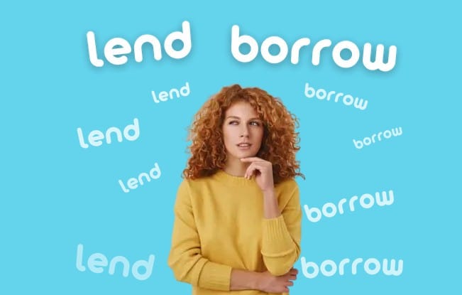 Чем отличается Lend и Borrow — Объясняем за 15 Секунд!
