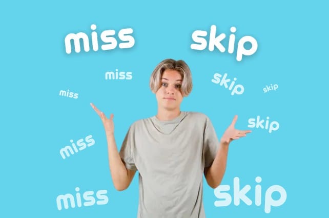 Чем отличается Miss и Skip — Объясняем за 15 Секунд!