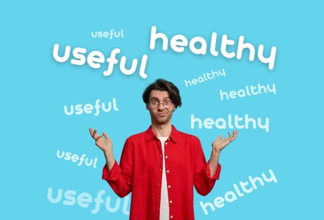 Чем отличается Useful и Healthy — Объясняем за 15 Секунд!